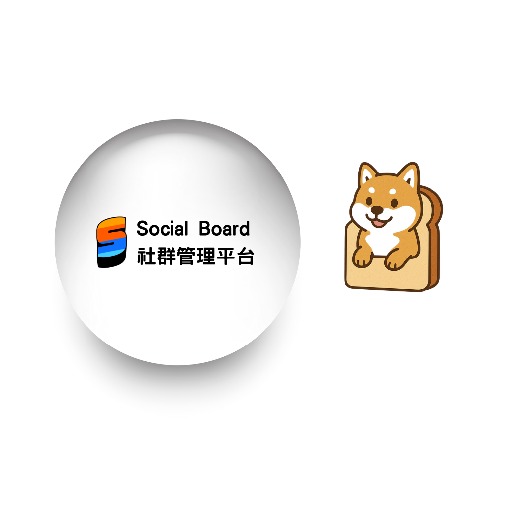Social Board by ShibaToast – 柴犬吐司 ShibaToast Online Store